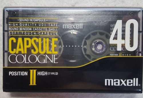 Аудиокассета maxell capsule II 40