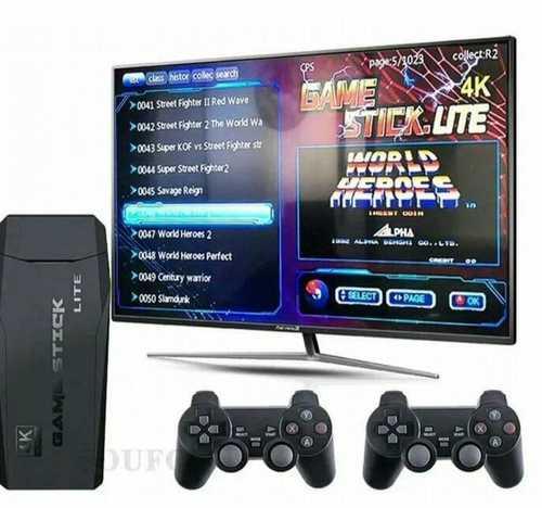 Портативная игровая приставка Game Stick Lite 64gb