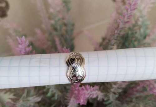 Серебряное кольцо винтаж размер 16,5