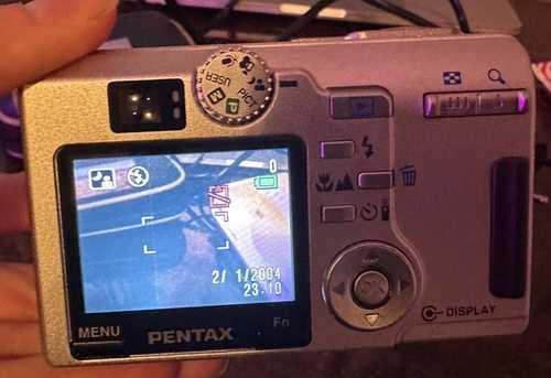 Компактный фотоаппарат Pentax Optio sv