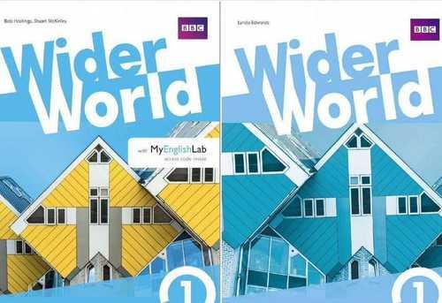 Wider World 1 Studens book+Wоrkbооk комплект новый