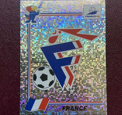 Panini Чемпионат Мира 1998 #157 эмблема France