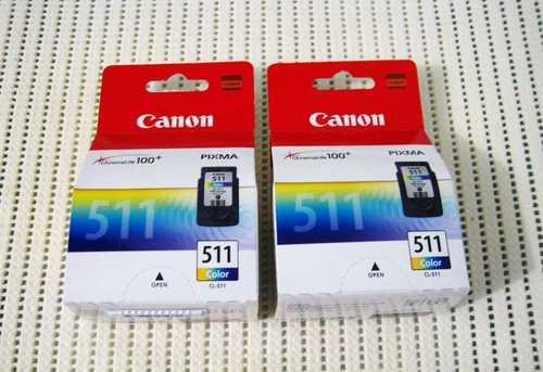 Картридж для принтера Canon CL-511. Япония
