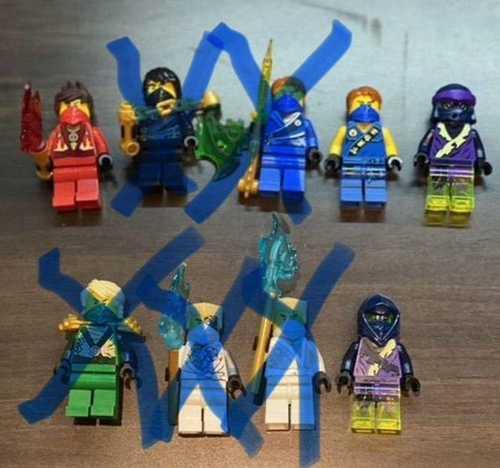 Lego ninjago минифигурки