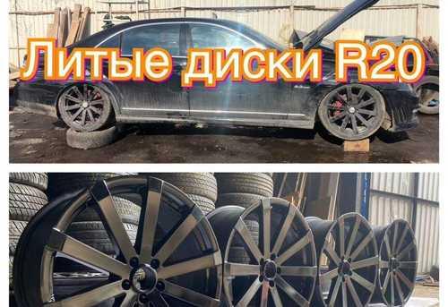 Итальянские диски R20 ет35 стояли на MB w221