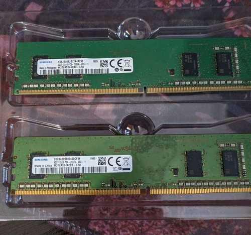 Оперативная память Samsung ddr4 4gb