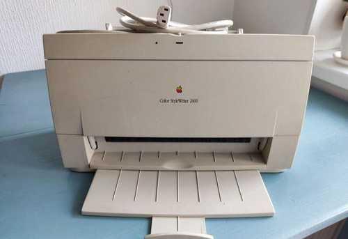 Ретро принтер Apple Stylewriter 2400