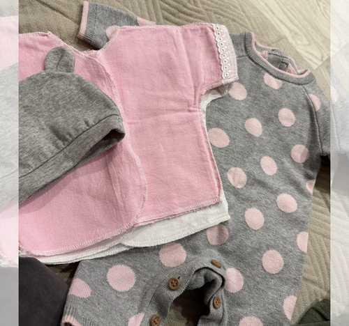 Новые вещи для новорожденного 56 mothercare