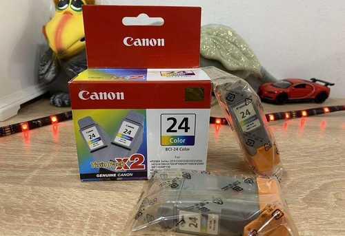 Набор картриджей Canon BCI-24C twin pack