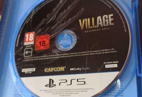 Resident Evil Village. PS5. Диск + доп. материалы