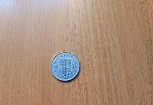 Монеты (Маврикий и Польша)