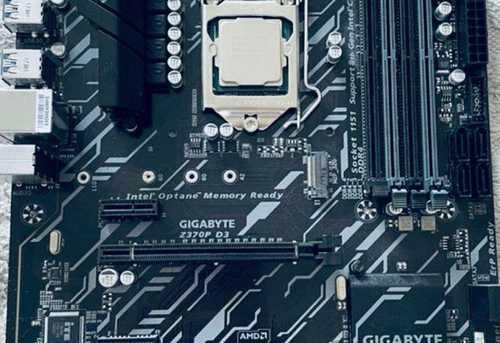 Процессор intel core i5 8400 и Z370 HD3