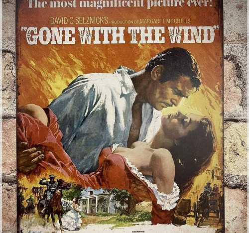 Декор Gone With The Wind