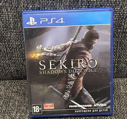 Sekiro shadows die twice ps4 диск