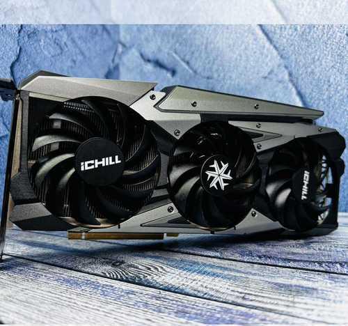 Видеокарта inno3D GeForce RTX 3080 ichill X4 (LHR)