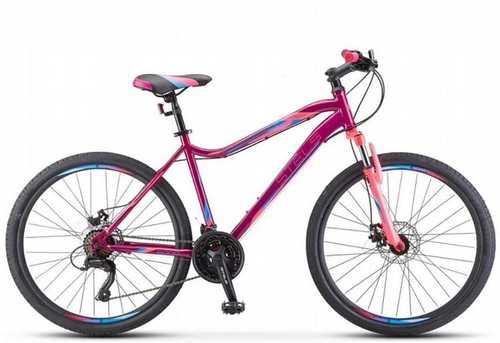 Велосипед stels 26" Miss 5000 MD V020 фиолетовый/р