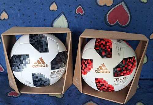 Футбольный мяч adidas telstar fifa 2018