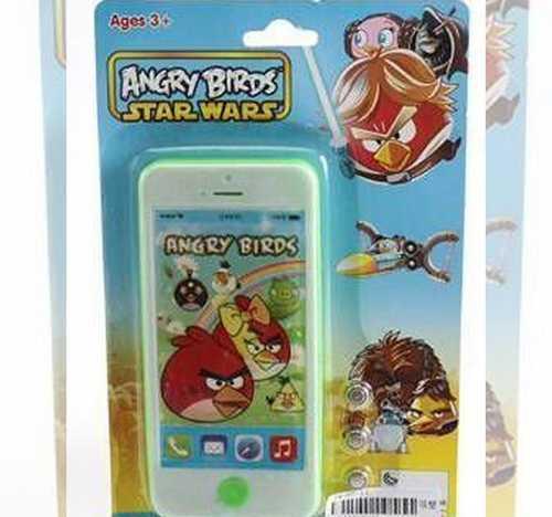 Игрушечный мобильный телефон Angry Birds