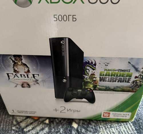 Xbox 360 e 500gb