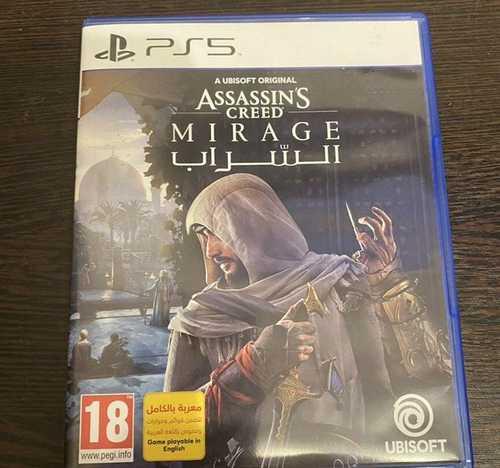 Assassins creed mirage ps5 диск