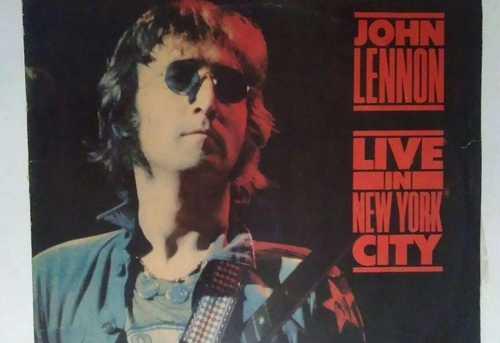 John lennon live in New York city 1972 lp1986india