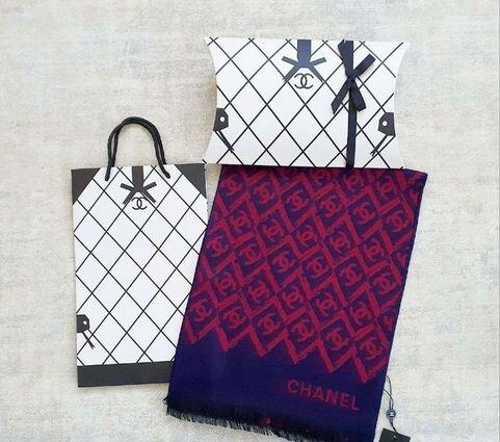 Шарф Chanel мужской кашемир новый