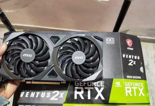 Видеокарта MSI nvidia GeForce RTX 3060 ventus 12gb