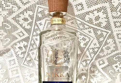 Бутылка из под виски The Nikka japan