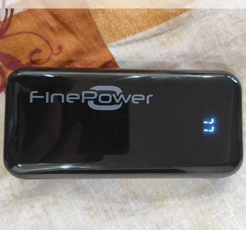 Портативный аккумулятор FinePower Jacked II черный