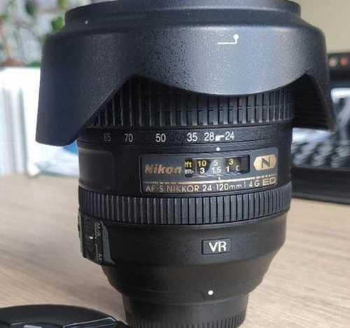 Объектив Nikon 24-120mm f/4G ED VR AF-S