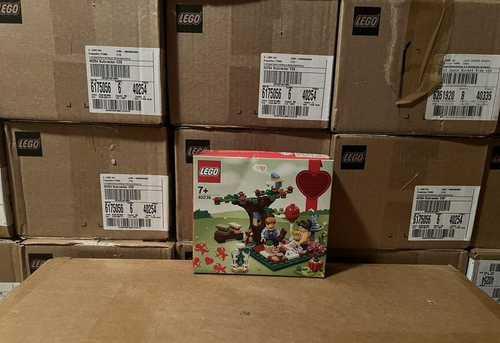 Lego 40236 романтический пикник в валентинов день