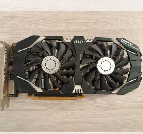 Видеокарта MSI GTX 1060 6gb