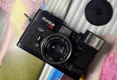 Плёночный фотоаппарат Konica c35 ef