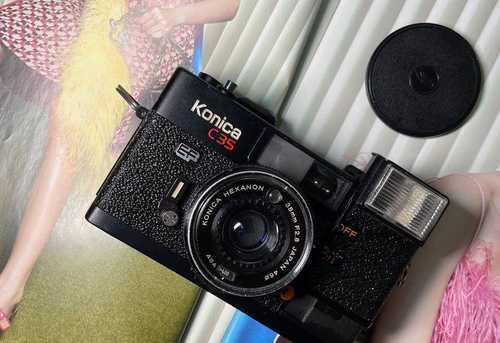 Плёночный фотоаппарат Konica c35 ef