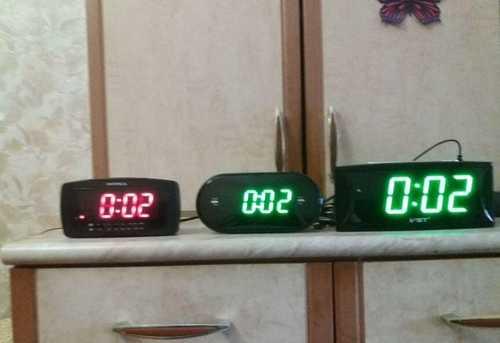 Часы будильник с радио
