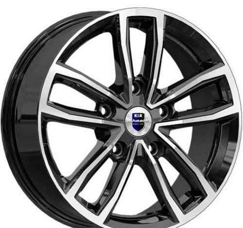 Диски K&K Каланг 6.5x17 5*114.3 ET45 DIA67.1 Алмаз черный Литой