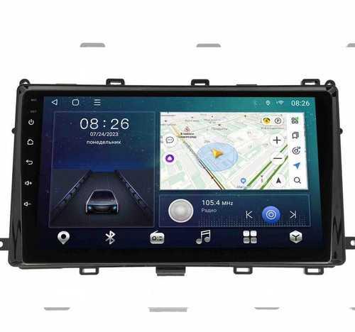 Магнитола Toyota Corolla 16-19 Android 4 64 9"