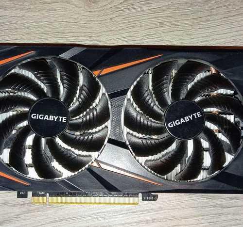 Видеокарта GTX 1060 6gb gigabyte