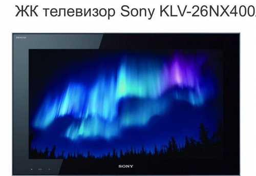 Телевизор sony klv 26nx 400