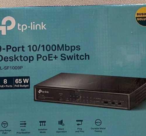 Коммутатор poe TP-Link TL-SF1009P