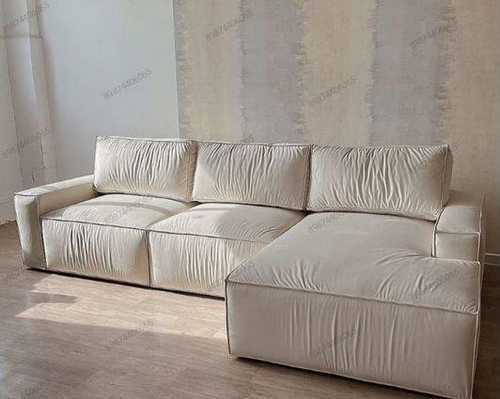 Интерьерный диван угловой в стиле Лофт 285Х165