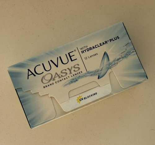 Линзы acuvue oasys -4.0, -3.75