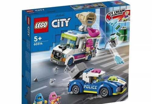 Lego City 60314 Погоня за грузовиком с мороженым