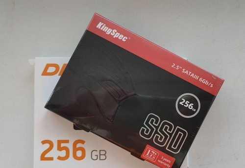 Ssd диск kingspec 256Gb новый 3 года гарантии
