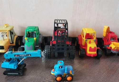 Детские игрушки трактор