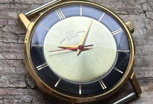 Советские часы Луч биколор 2209 позолота, СССР