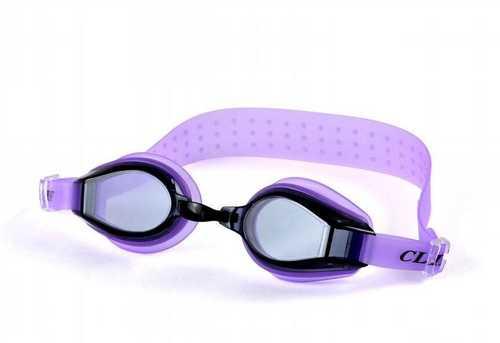 Очки для плавания детские cliff G439, фиолетово-чё