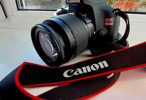Зеркальный фотоаппарат canon EOS1200О