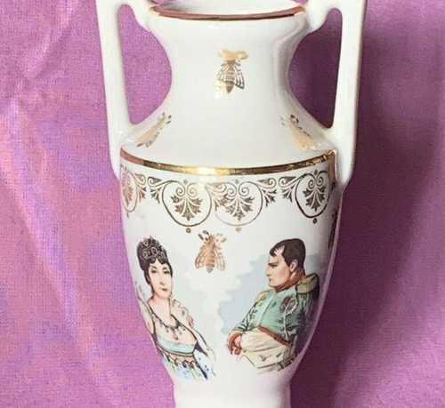 Фарфоровая вазочка Наполеон и Жозефина