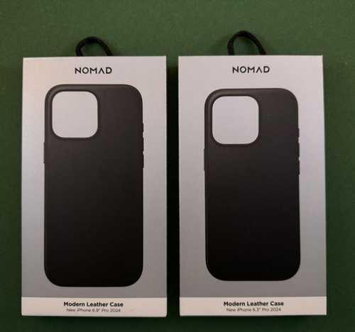 Nomad Modern Leather Case iPhone 16 Pro /Max